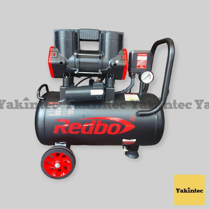 Jual Kompressor Udara REDBO 1.5HP / Silent Air Compressor 24 liter 1.5 ...