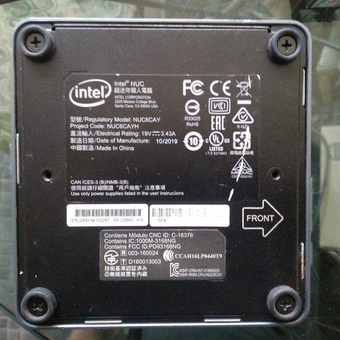 Jual Mini PC Intel NUC6CAY Bekas Normal - Jakarta Barat - Toserba ...