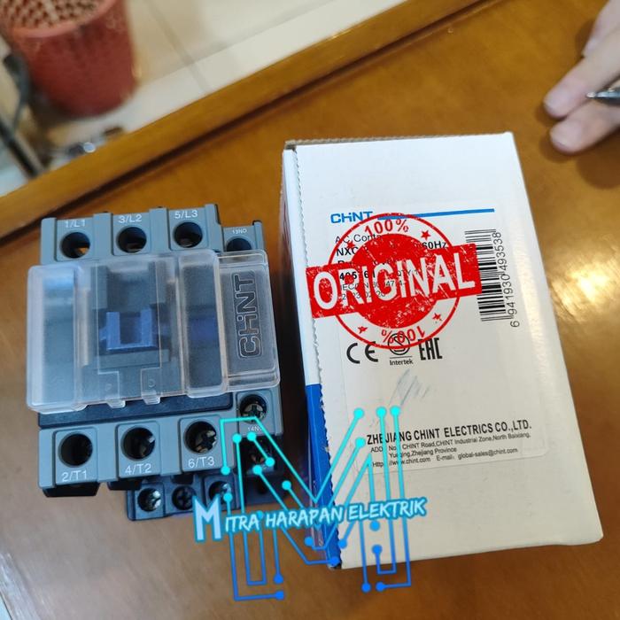 Jual CONTACTOR / KONTAKTOR NXC-25 3P CHINT 25A ORIGINAL - 220V (STANDAR) - Jakarta Barat - Mitra ...