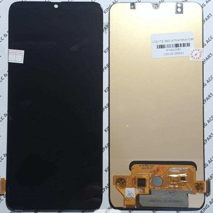 Jual LCD SAMSUNG A70 A705 A705F OLED BISA FINGER BIG GLASS FULLSET ...
