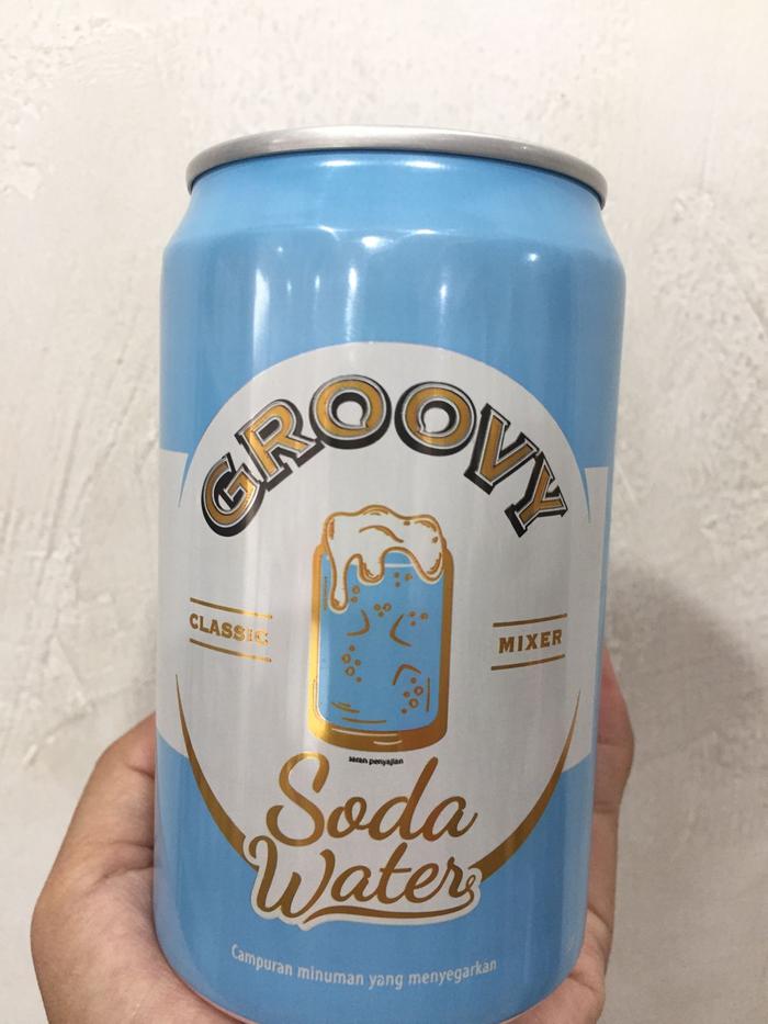Jual GROOVY ZODA WATER KALENG 330ML X 1, CAMPURAN MINUMAN BERSODA ...