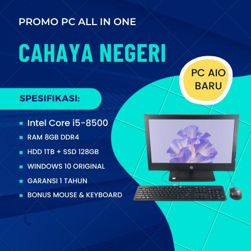 Jual PROMO PC ALL IN ONE HP AIO ProOne 400 G4 CORE I5 RAM8GB HDD 1TB+SSD128 - Kota Surabaya ...