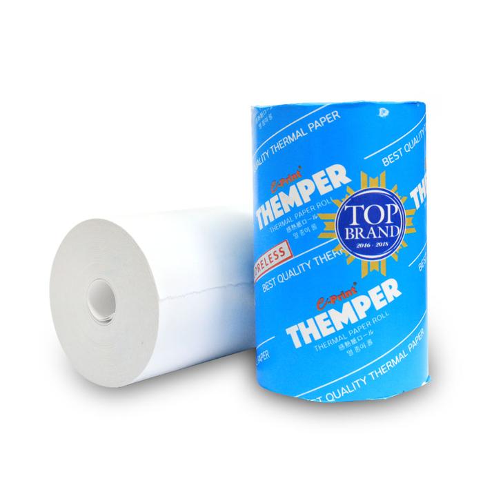 Jual e-Print Kertas Thermal Struk Kasir Ukuran 80x50 coreless Themper ...