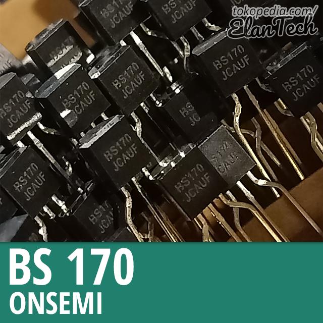Jual BS170 Original On Semi Small Signal MOSFET Transistor ElanTech - Jakarta Pusat - ELANTECH ...