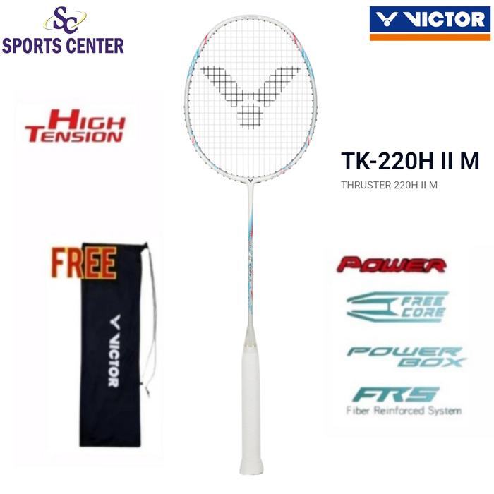 Promo New Color Raket Badminton Victor Thruster TK 220 H II M / TK-220H ...