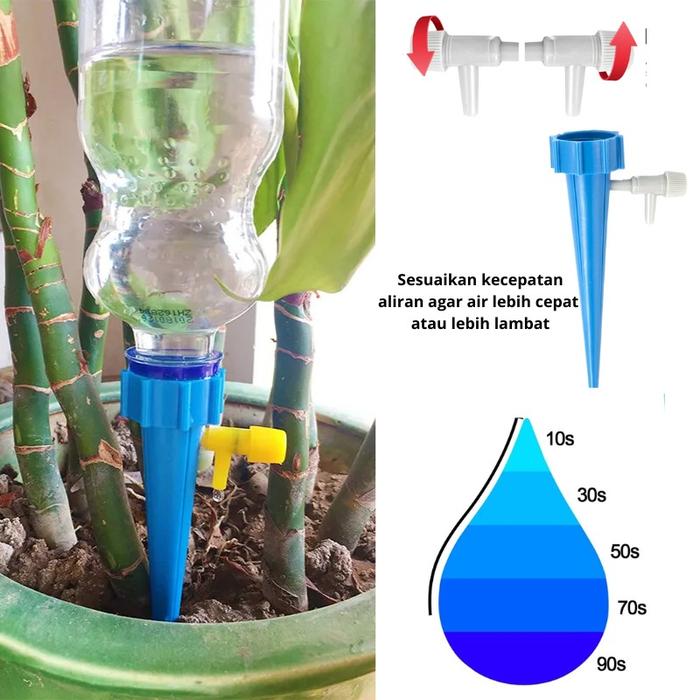 Jual ALAT IRIGASI DRIP TETES CONE Water/ INFUS TANAMAN Irigasi Tetes ...