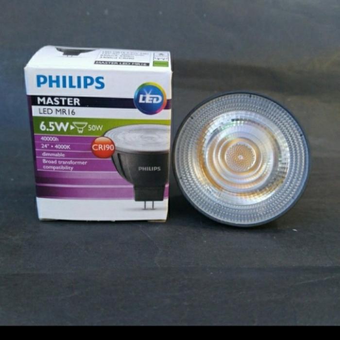 Jual PHILIPS MASTER LED 6.5W 940 MR16 12V GU 5.3 DIMMABLE 24D WIDE BEAM - Jakarta Pusat - Mujur ...