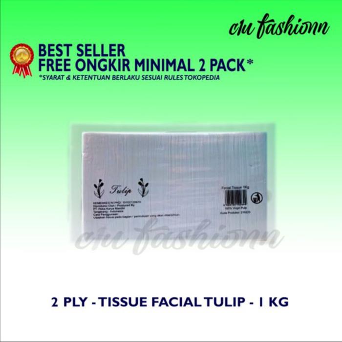 Jual MURAH Tisu Tissue Facial Pulp 1000 gram Termurah Kualitas Nice ...