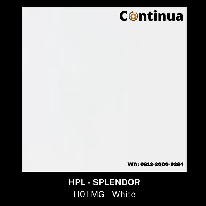 Jual HPL SPLENDOR 1101 MG - WHITE MARKER GRADE - Jakarta Timur - TOKO ...