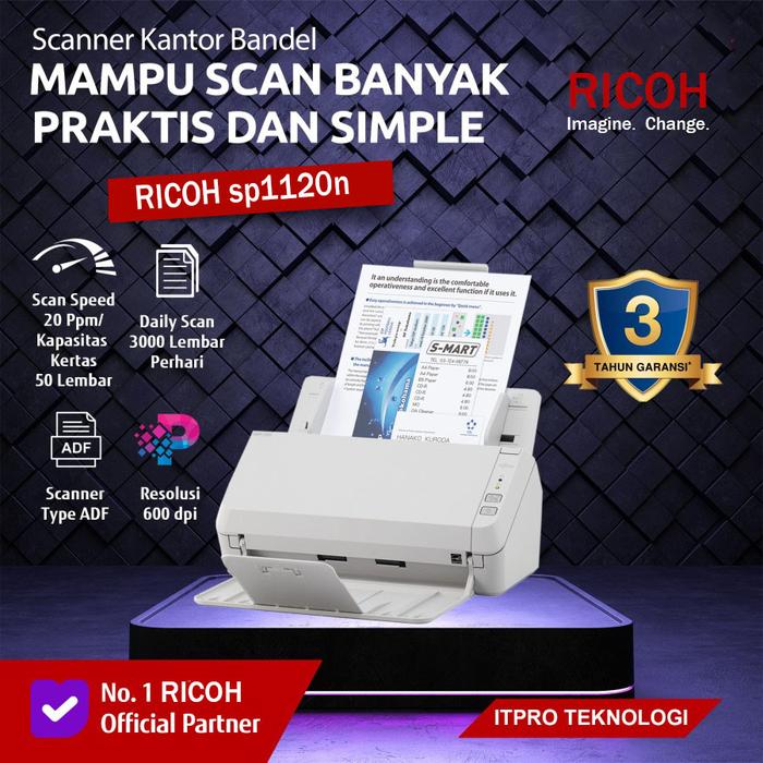 Jual SCANNER RICOH SP-1120N / SP1120N / SP 1120N / SP-1120 N / SP 1120 ...