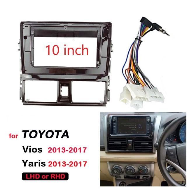 Jual Frame 10 inch Toyota Vios / Yaris 2013 Panel Head Unit Android - Frame & Kabel - Jakarta ...