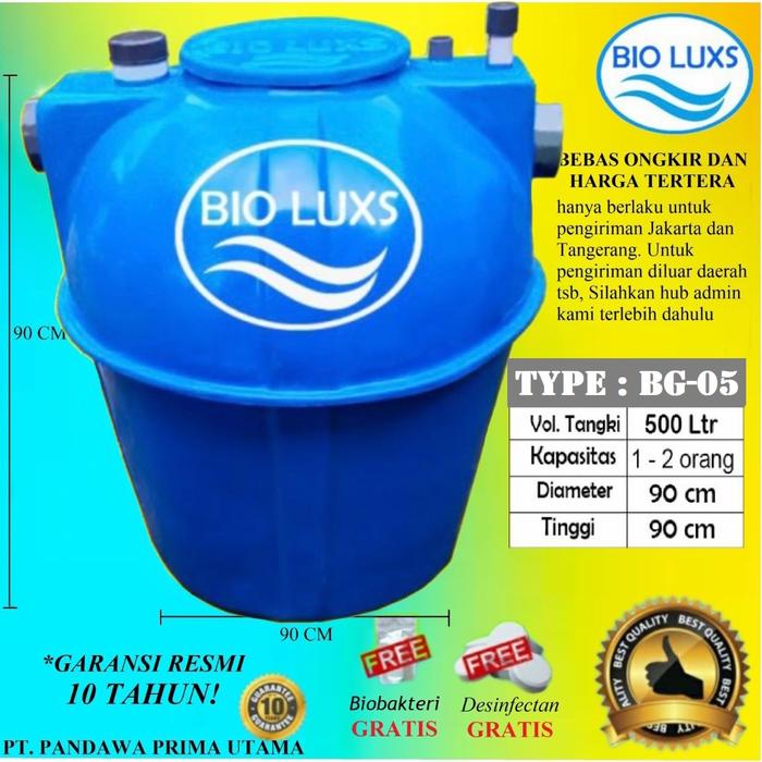 Jual Septic tank Bio, Biotech, Biofil, Septictank Bioluxs 500 liter ...