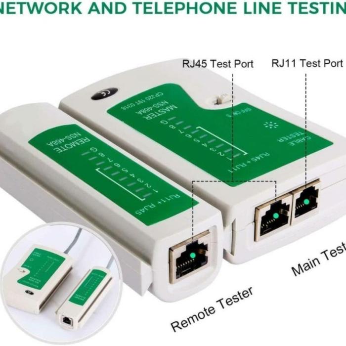 Jual Wire Tracker Cable Diagnostic Testing Kabel LAN UTP Tester RJ45 ...
