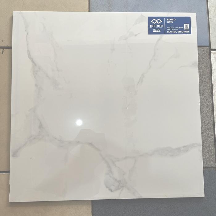 Jual Granit INFINITI 60x60 GLOSSY GRADE A - RUGAO GREY - Jakarta Pusat ...