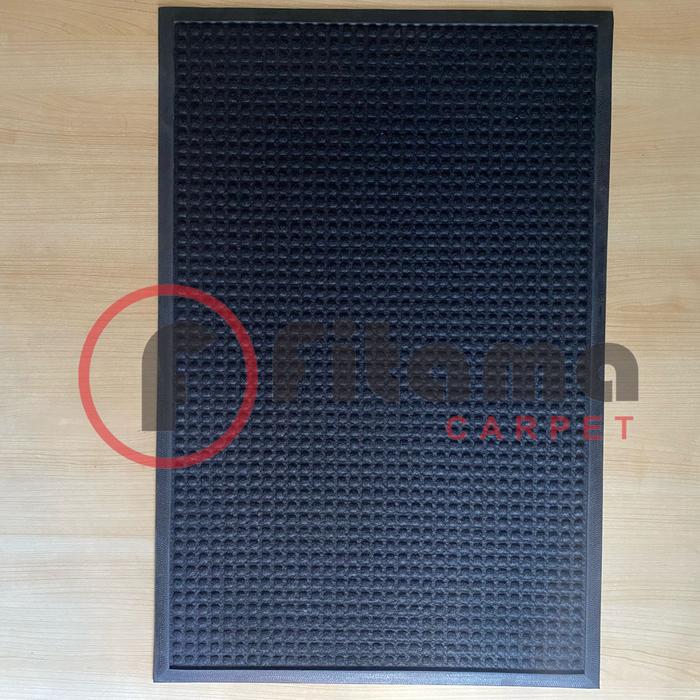 Jual Waterhog 120cm x 180cm / Karpet Lobby / Keset Kantor - Hitam ...