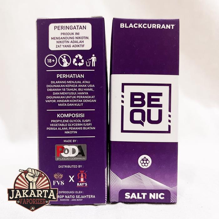 Jual [SALT] BEQU BLACKCURRANT SALTNIC 30ML BEKU BY FVS - Jakarta Utara ...