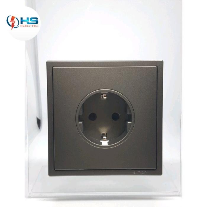 Jual STOPKONTAK SIMON i7 GREY SCHUKO /STOP KONTAK SIMON I7 GREY ...