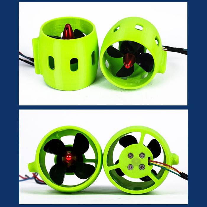 Jual 12v - 24v Diy Ship Underwater Rov Thruster Brushless Motor - Cw Di ...