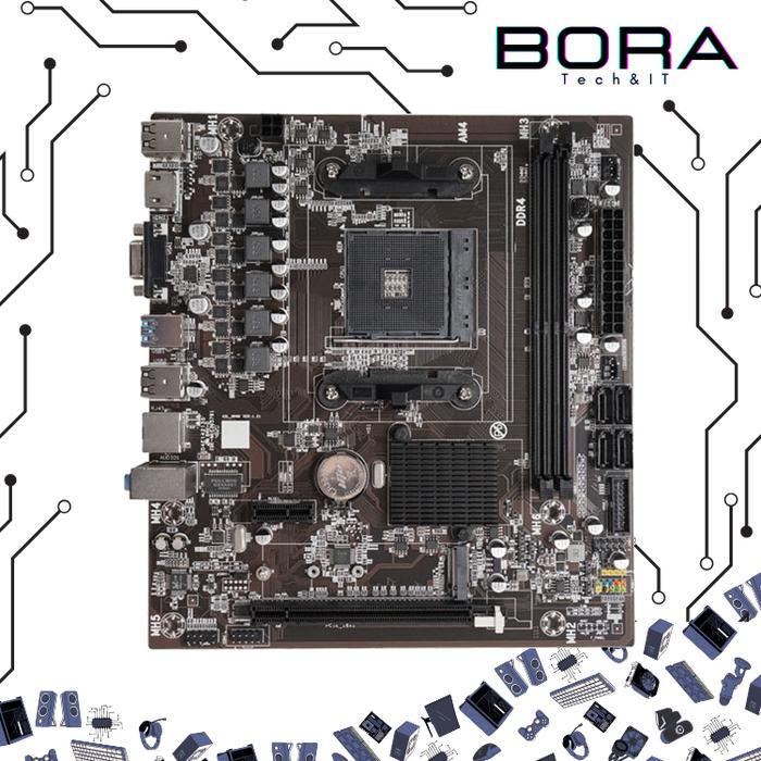 Jual Motherboard Venomrx B450M NVMe Socket AM4 Ryzen AMD B450 DDR4 MATX ...