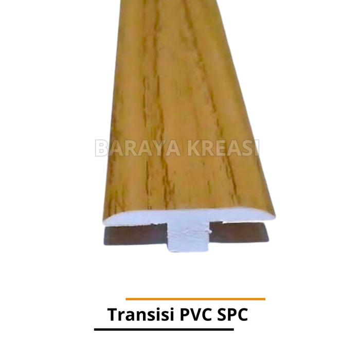 Jual LIST ADAPTASI PVC PADAT LANTAI VINYL SPC PARKET 244CM - TRANSISI ...