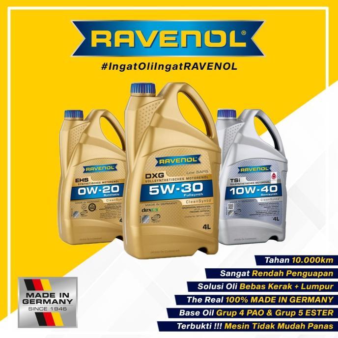 Jual OLI RAVENOL HDX 5W - 30 (1 Liter) MADE IN GERMANY - Jakarta Selatan - Exo Crafts | Tokopedia