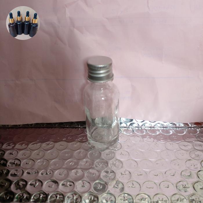 Jual botol kaca 20 ml tutup ulir almunium - bening - Jakarta Timur ...