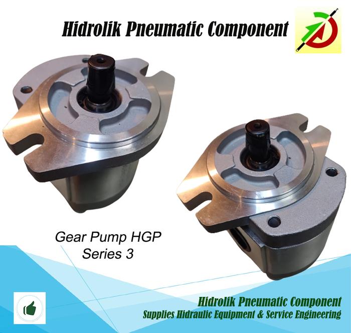 Jual Gear Pump HGP Hydromax Seri 3/ HGP 3A / 6cc - 30cc/ Gear Pump Hydromax - 8CC - Jakarta ...