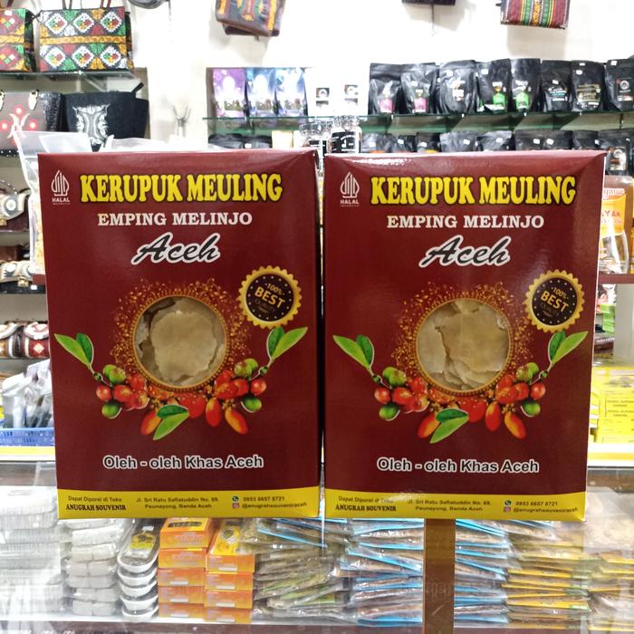 Jual EMPING MELINJO TIPIS KUALITAS SUPER KHAS ACEH KEMASAN KOTAK isi ...
