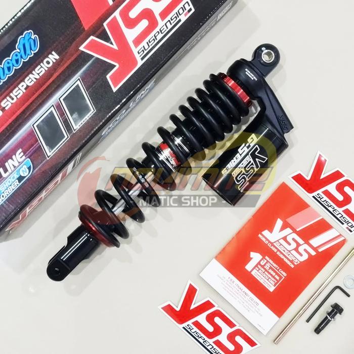Jual Shock YSS G Series Black Red 340mm Shockbreaker Racing Honda Vario ...