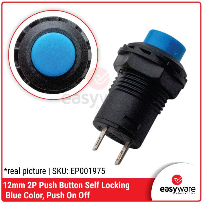 Jual Push Button 12mm Momentary Push On Tombol Saklar 12mm Switch On ...