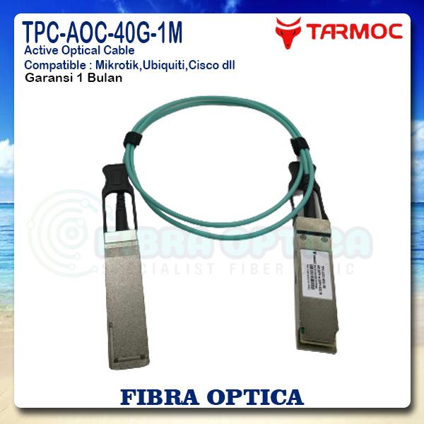 Jual Tarmoc TPC-AOC-40G-1M | Active Optical Cable QSFP+ 1 Meter ...