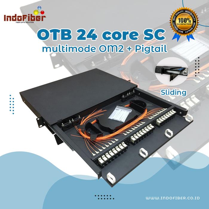 Jual INDOFIBER OTB SC 24core multimode OM2 lengkap pigtail - Jakarta ...