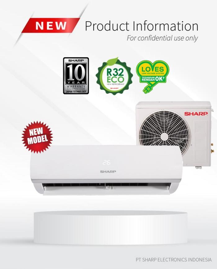 Promo Sharp AC 0.5PK AH-A5 ZCY Standard Cicil 0% 3x - Kota Bekasi - JayaElektrindo | Tokopedia