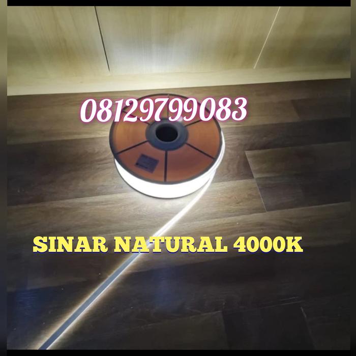 Jual led strip selang cob 50m 220v ceiling plafon outdoor 50 m 220 volt ...
