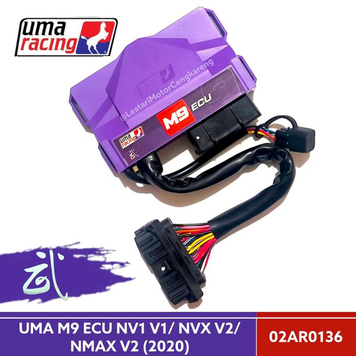 Promo ECU UMA RACING M9 YAMAHA AEROX NEW/OLD NMAX ALL NEW Cicil 0% 3x ...