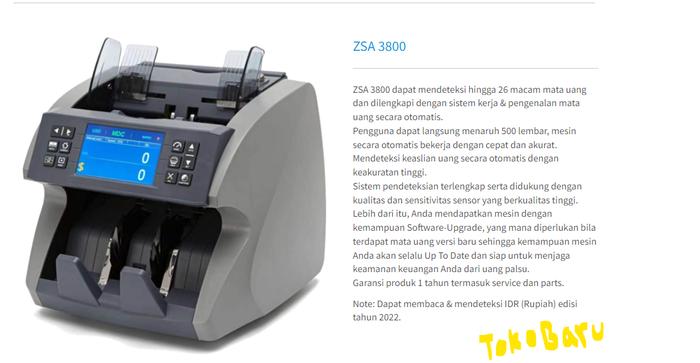 Jual Krisbow Money Counter Mesin Hitung Uang Bj-05uv Di Seller Doujin ...