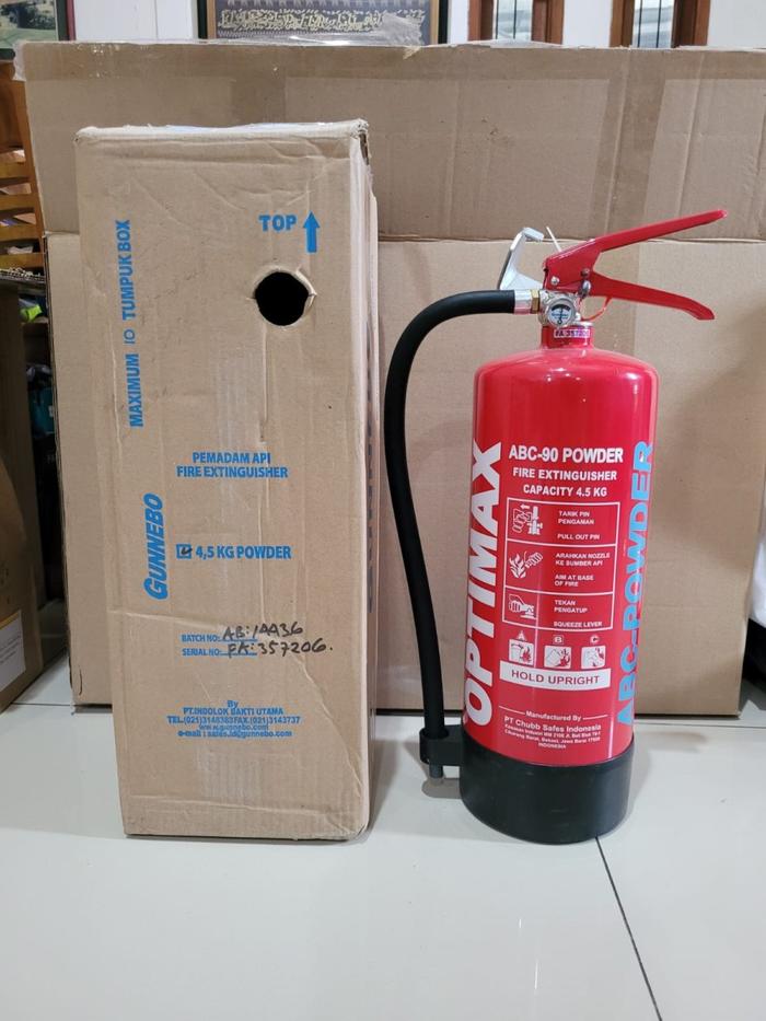 Jual GUNNEBO OPTIMAX Fire Extinguisher ABC-90 GO-EP4.5 Kg - original - Jakarta Barat - Pusat ...