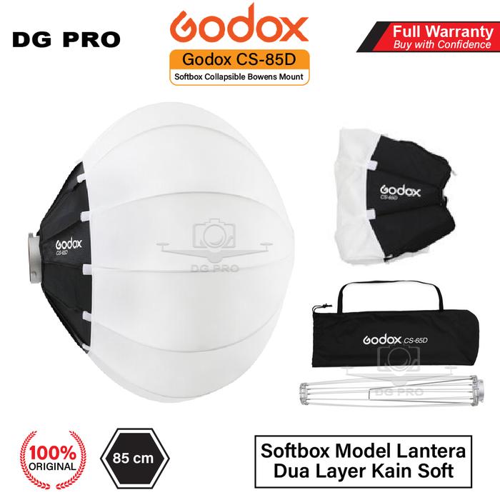Jual Godox CS-85D Softbox Collapsible Bowens Mount - Godox CS85D - CS-85 D - Jakarta Pusat - DG ...