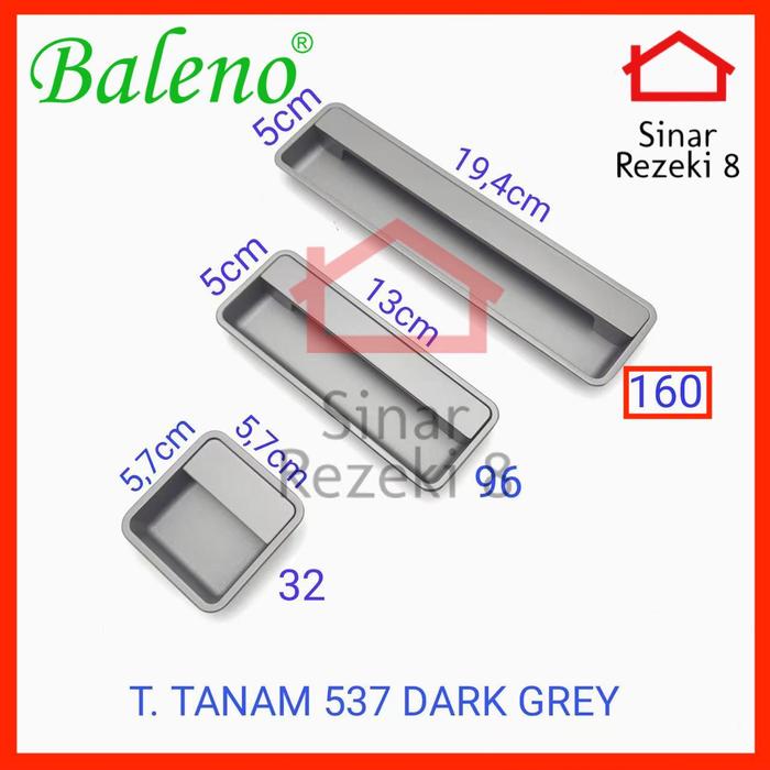 Jual Handle Tanam 537-160 GRAY / Pintu Sliding Laci Tarikan Lemari ...