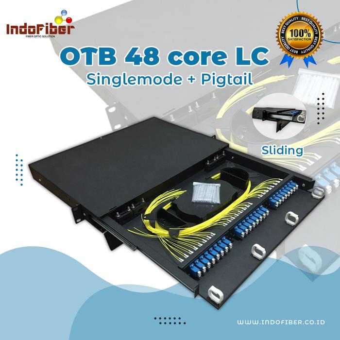 Jual INDOFIBER OTB 48 core LC singlemode sliding + Pigtail - Jakarta Pusat - TOKO FIBEROPTIC ...