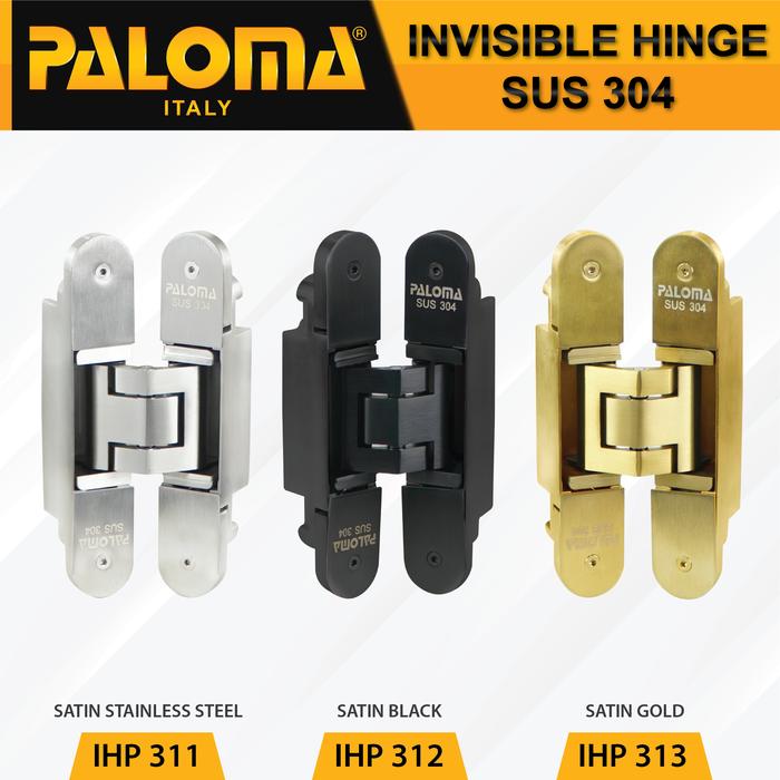 Promo PALOMA Engsel Tanam Invisible Concealed Hinge Pintu Jendela Kayu ...