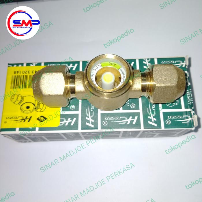 Jual sight glass 3/8 Hs hengsen murah sight glass 3/8 sudah free nut ...