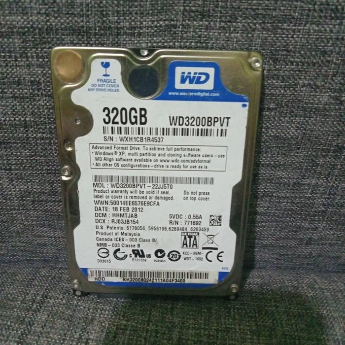 Jual hardisk internal laptop 320gb sata original - Kota Medan - ai com ...