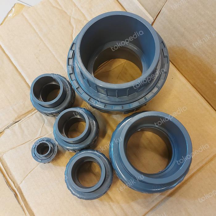 Jual watermur pvc 2" inch socket/watermur union pvc 2" inch socket ...