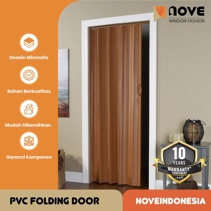 Jual Pvc Folding Door - Pintu Lipat Pvc Folding Door - Penyekat Ruangan ...