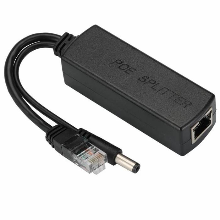 Jual Poe splitter injector cable 48v to 12v 2a lan rj45 dc 5.5x2.1mm ...