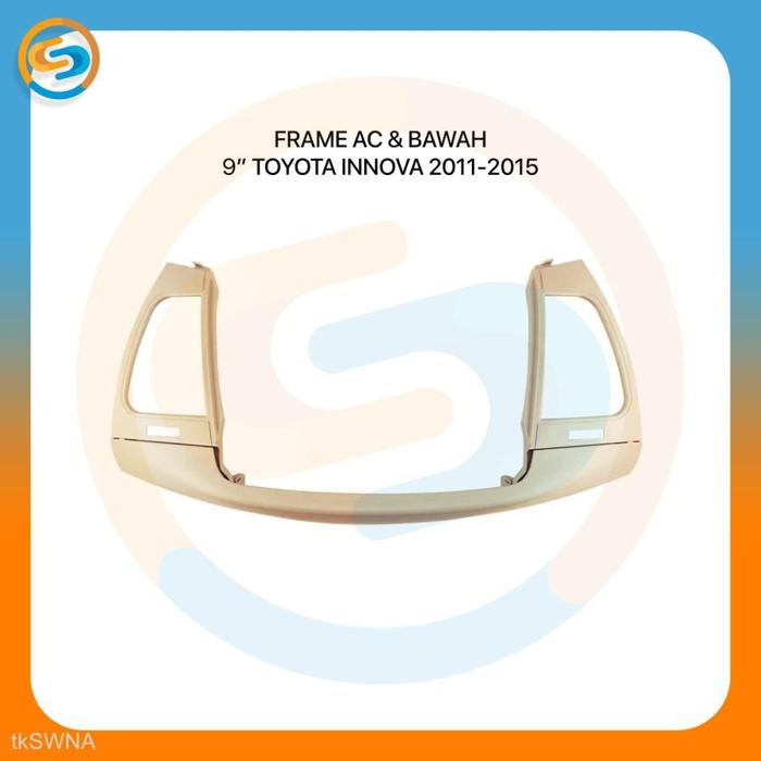Jual Frame AC & Bawah 9'' Toyota Innova 2011 - 2015 Panel Head Unit ...