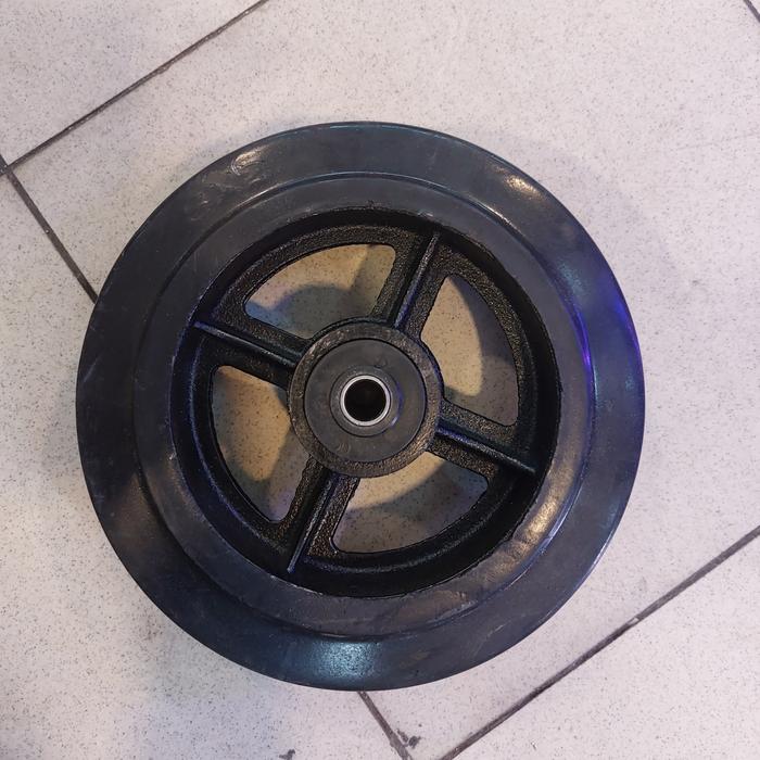 Jual Roda Karet Heavy Duty 8 inch Wheel Only - Jakarta Barat - Jaya ...