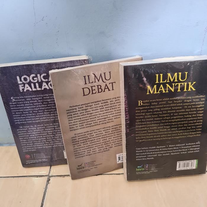 Jual Paket Buku Muhammad Nuruddin Ilmu Mantik, Ilmu Debat, Logical ...