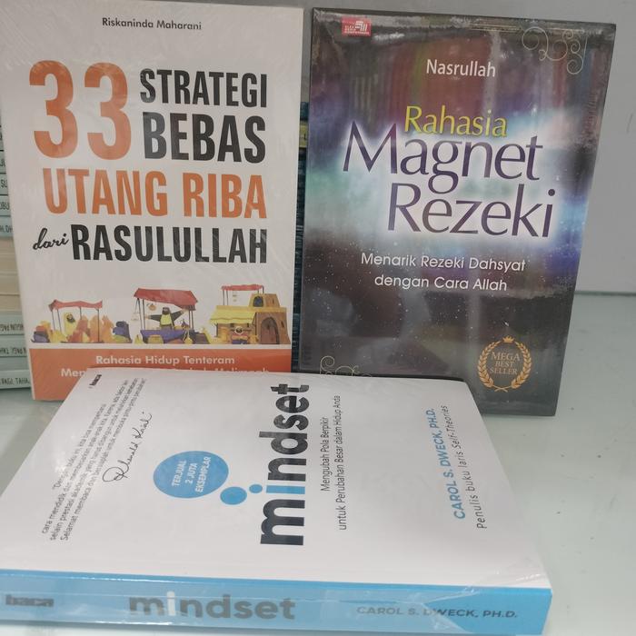Jual Paket 3 buku 33 strategi bebas utang riba dari rasulullah, rahasia ...